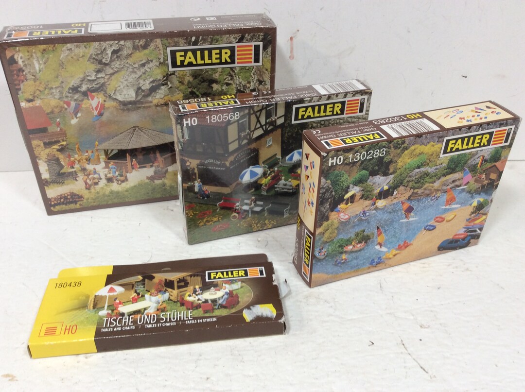 Position W. 4 Faller Accessories Layout Deco Items for H0 Trains - Etsy