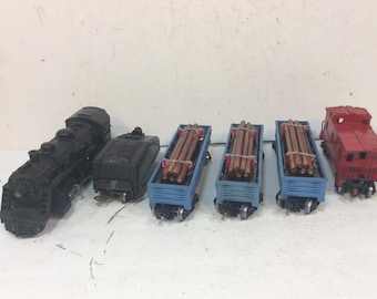 Lionel Train Set 8042 With 4 Freight Cars 0 Scale - Etsy
