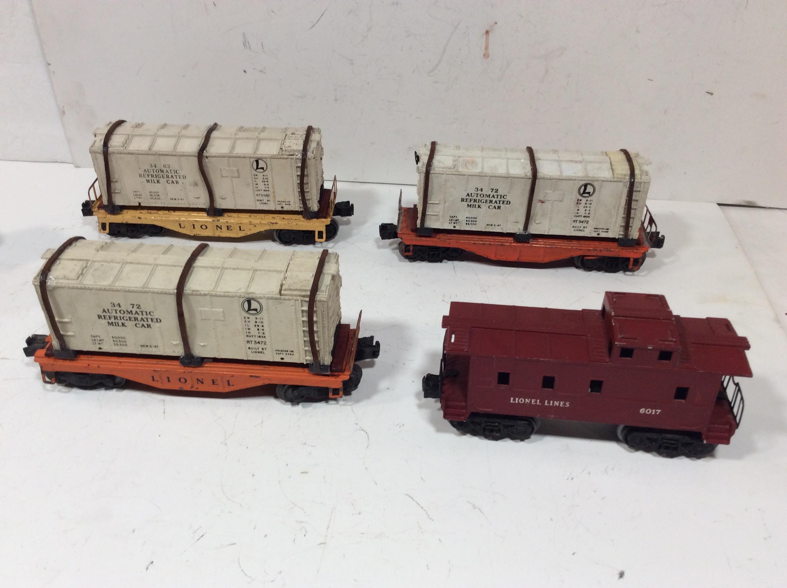 Lionel Train Set 8042 With 4 Freight Cars 0 Scale - Etsy