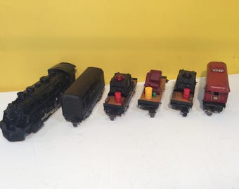 Lionel Scout Train Set 237 Steam Engine With 4 Freight Cars 0 Scale - Etsy