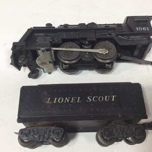 Lionel Scout Train Set 1061 Steam Engine With 4 Freight Cars 0 Scale - Etsy