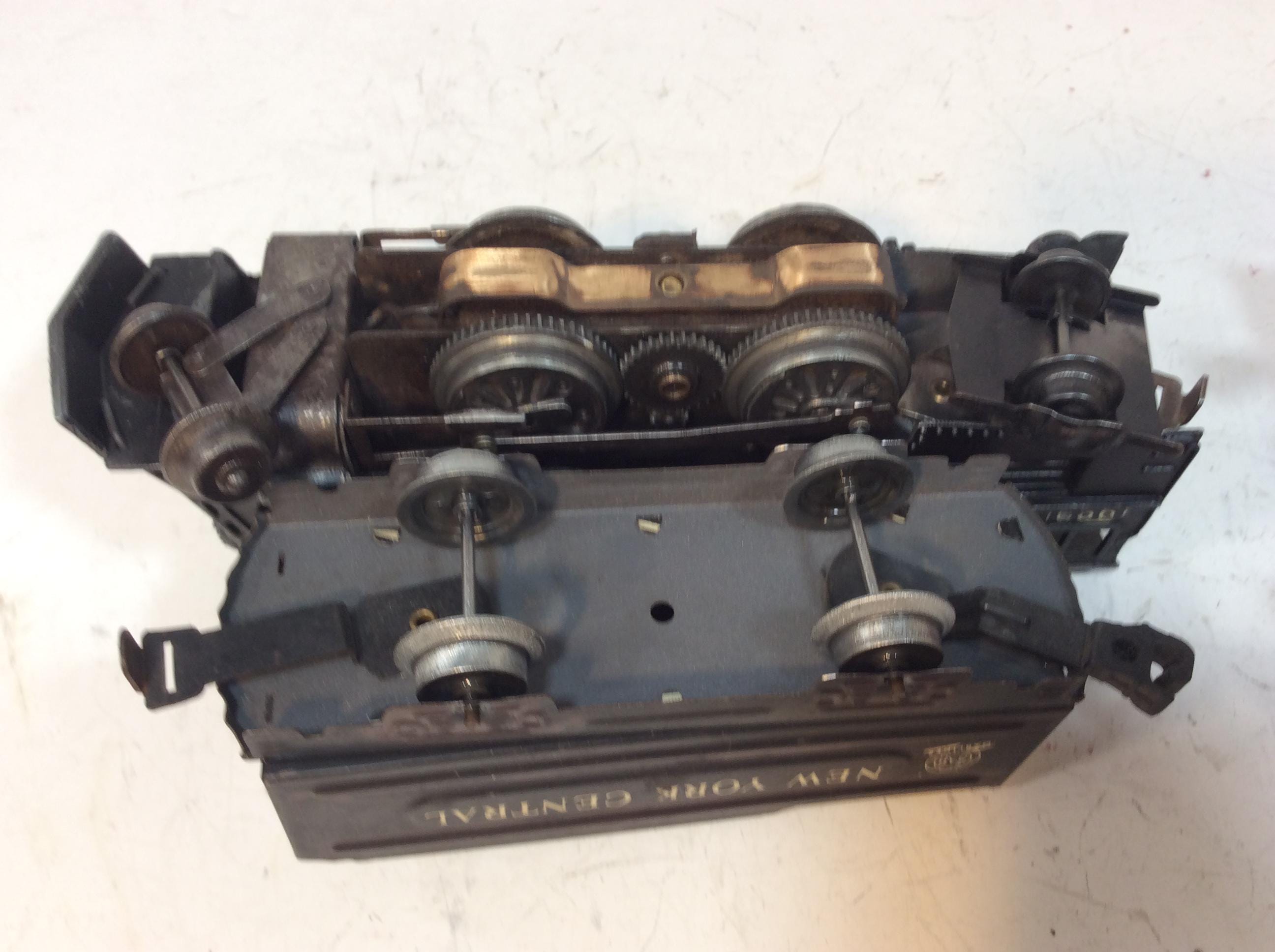 MARX Tin Toy Train Set 999 Steam Engine With 3 Freight Cars 0 Scale - Etsy