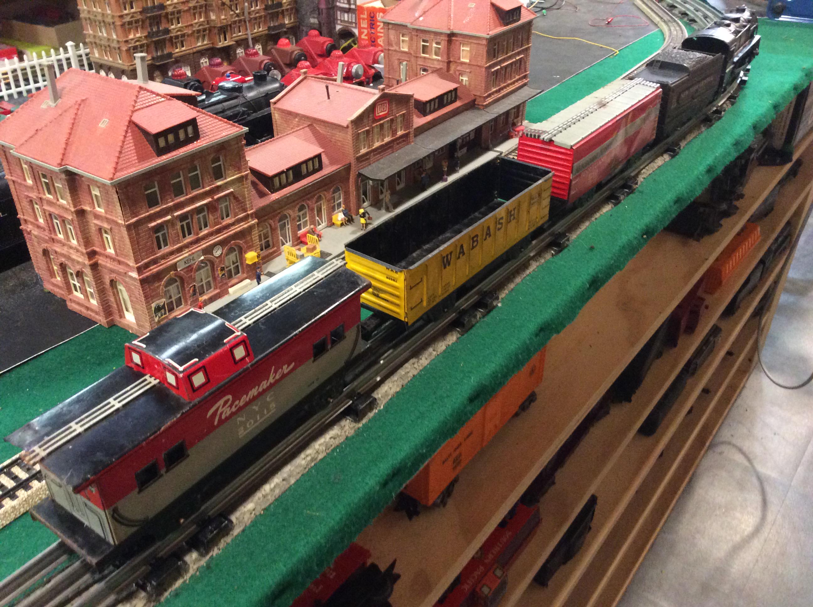 MARX Tin Toy Train Set 999 Steam Engine With 3 Freight Cars 0 Scale - Etsy