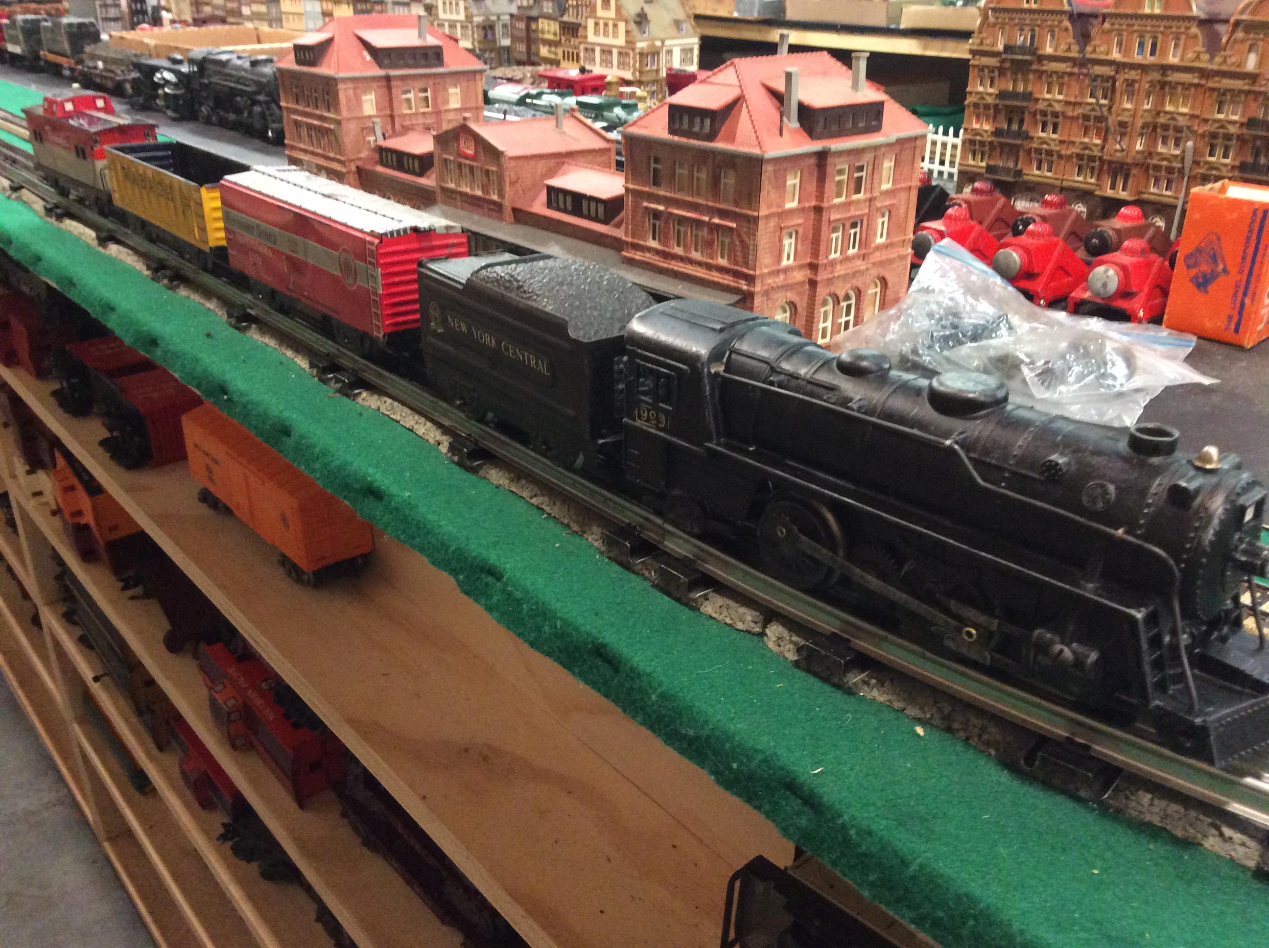 MARX Tin Toy Train Set 999 Steam Engine With 3 Freight Cars 0 Scale - Etsy