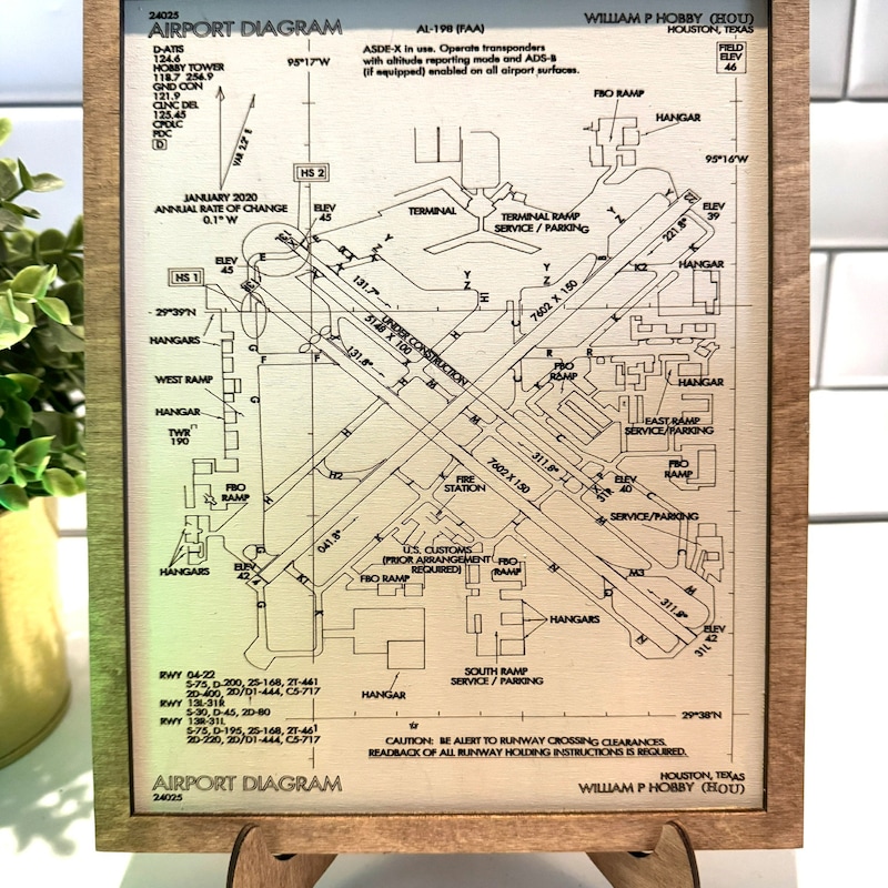 Airport Runway Map - Etsy
