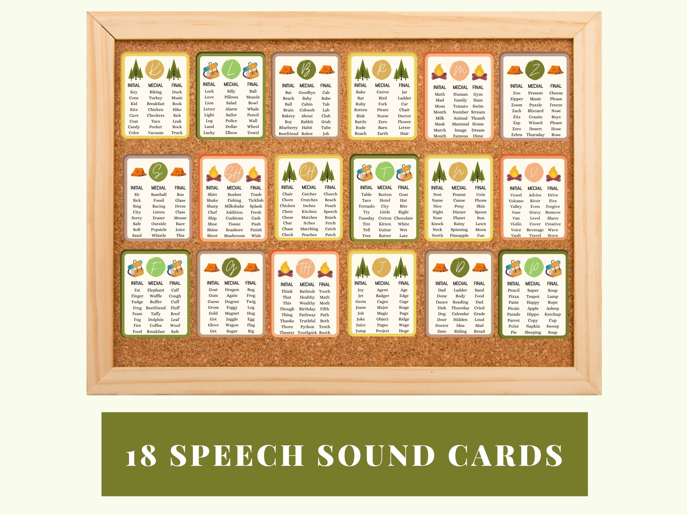 Camping Themed Speech Language Therapy Office/classroom Decor and ...