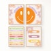 Retro Groovy Themed Speech Language Therapy Articulation Photo Cards ...