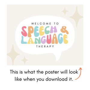 Welcome to Speech Groovy Retro Sign - Etsy