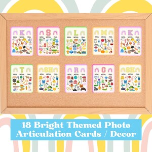 Bright Varsity Chenille Letter Themed Speech Language Therapy ...