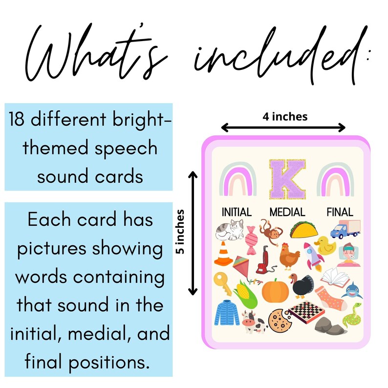 Bright Varsity Chenille Letter Themed Speech Language Therapy - Etsy