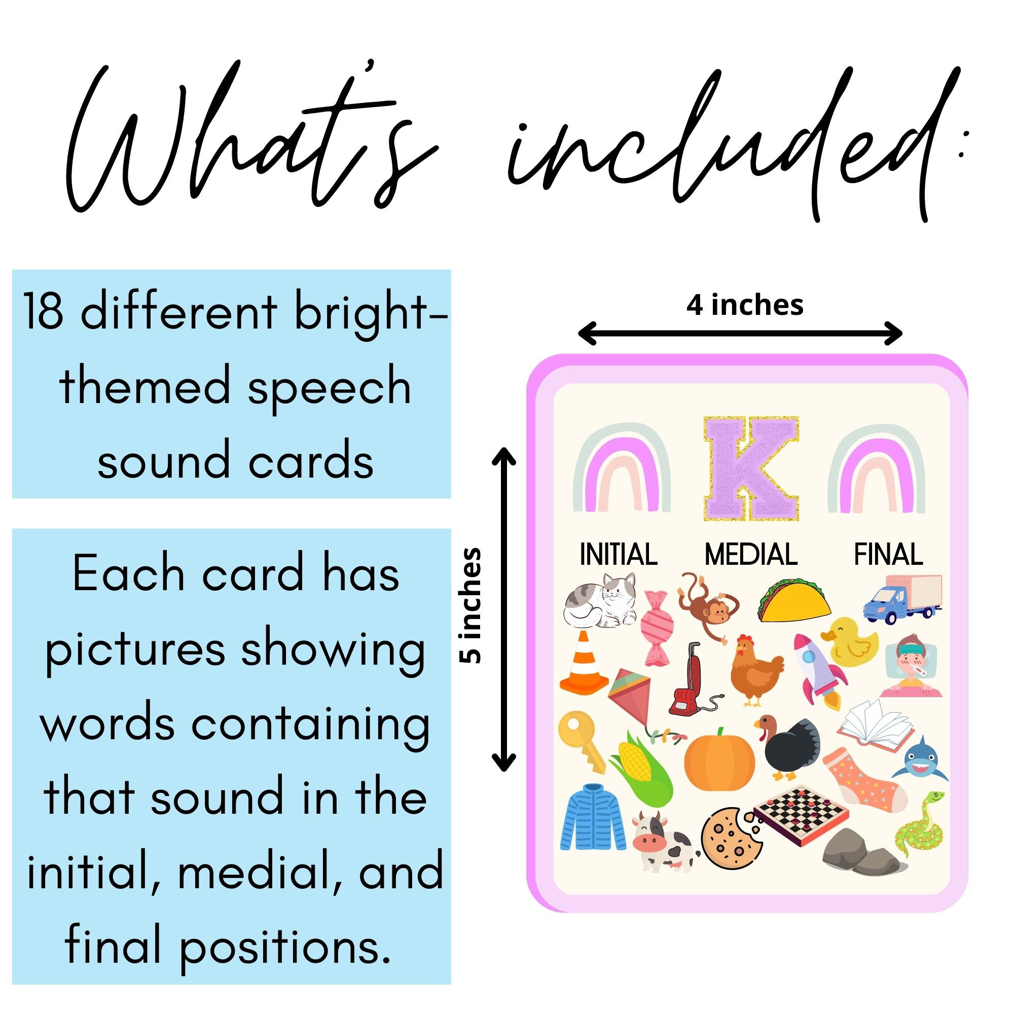 Bright Varsity Chenille Letter Themed Speech Language Therapy ...