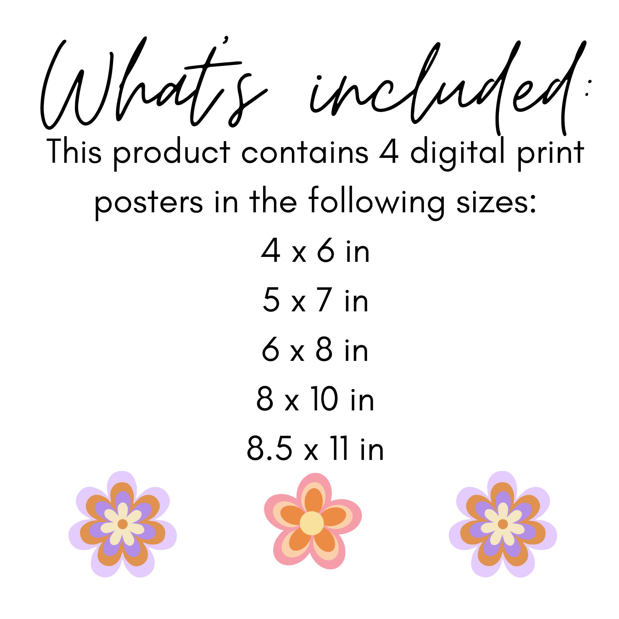 Retro Groovy Themed Occupational Therapy Wall Art Decor Posters - Etsy