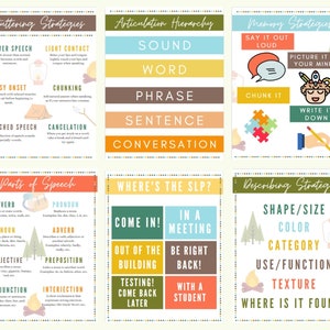 Camping Themed Speech Language Therapy Office/classroom Decor and ...