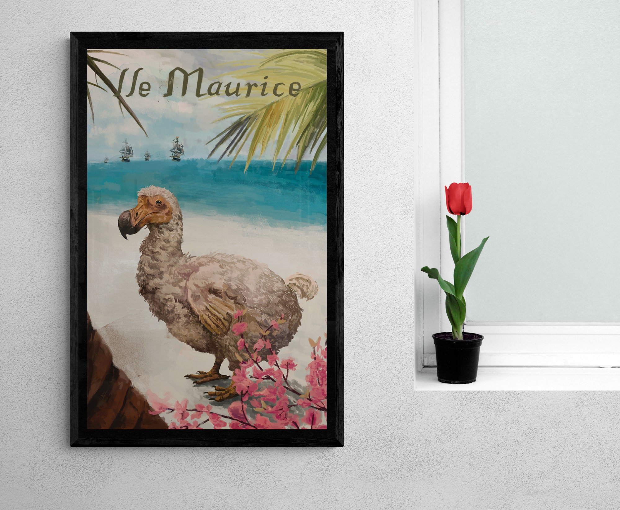 Ile Maurice Dodo Poster A3 Print - Etsy