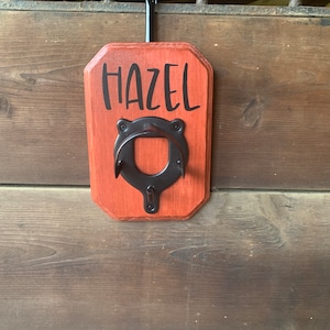 Stallmate® is a Hanging "over the Stall " Personalized Horse Sign With ...