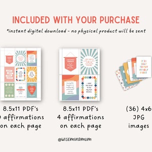 Personal Boundaries Flash Cards Printable Affirmation Deck Self Help ...