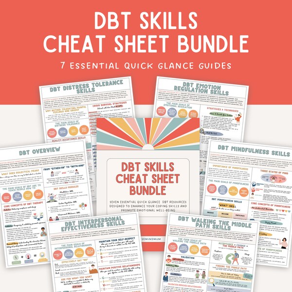 Dbt Cheat Sheet - Etsy