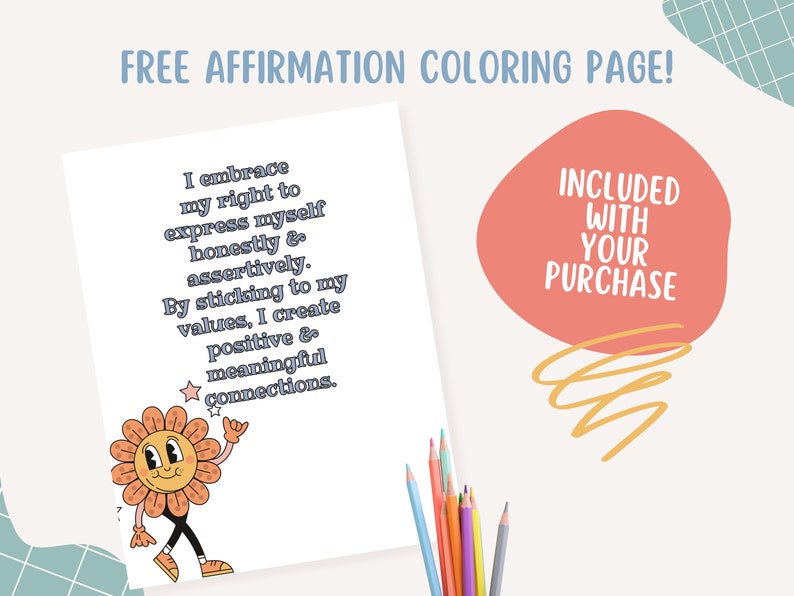 DBT FAST Skill Coloring Page: Mental Health Therapy Tool (PDF) - Etsy