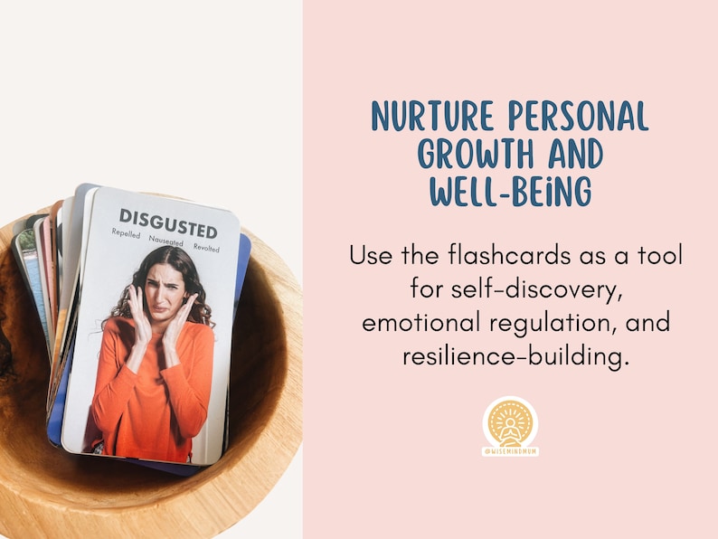 Emotion Flashcards Feelings Cards DBT CBT Therapy Teen Emotions ...