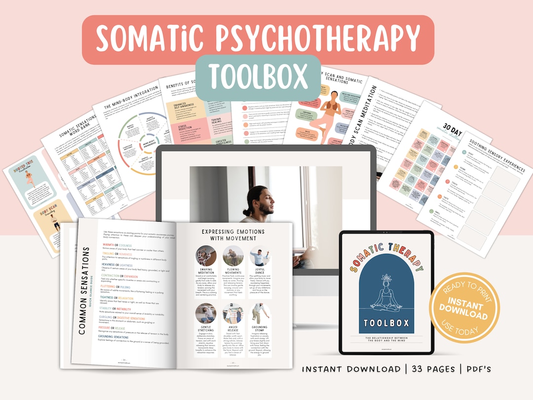 Somatic Psychotherapy Toolbox Nervous System Regulation Somatic Exercise Polyvagal Theory - Etsy