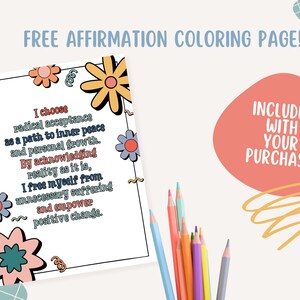 DBT Radical Acceptance Coloring Page: Mental Health Therapy Tool ...