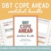 DBT Cope Ahead Skill Worksheet Bundle Instant Download Emotional ...