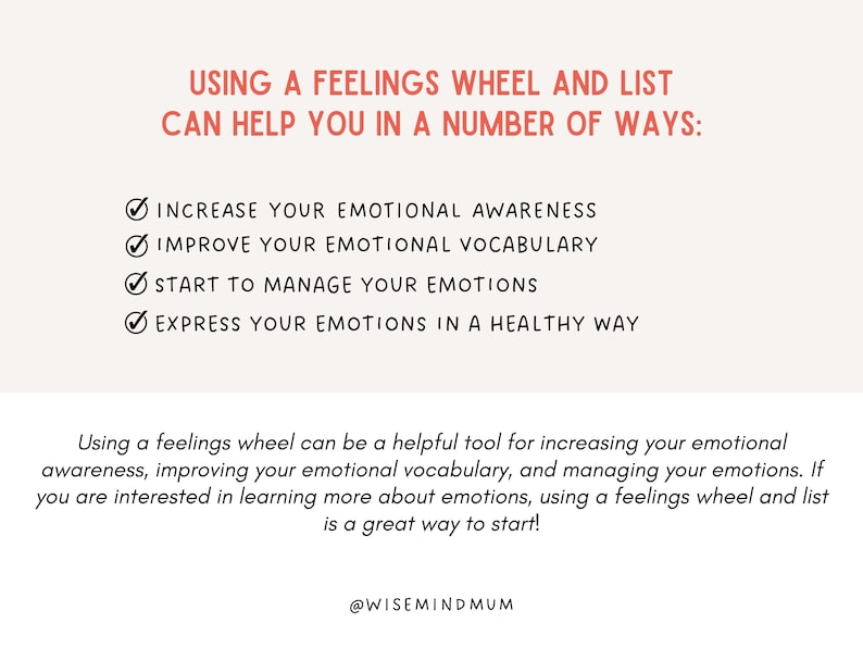Feelings Wheel Printable, Blank Feelings Wheel, Emotions Chart ...