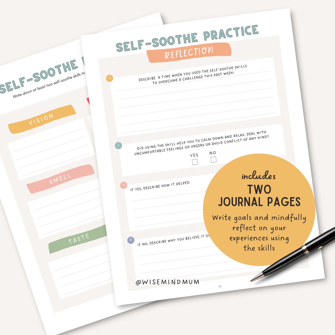 DIY Sensory Self-soothing Kit Emotional Regulation Calming Activities ...