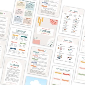 DIY Sensory Self-soothing Kit Emotional Regulation Calming Activities ...