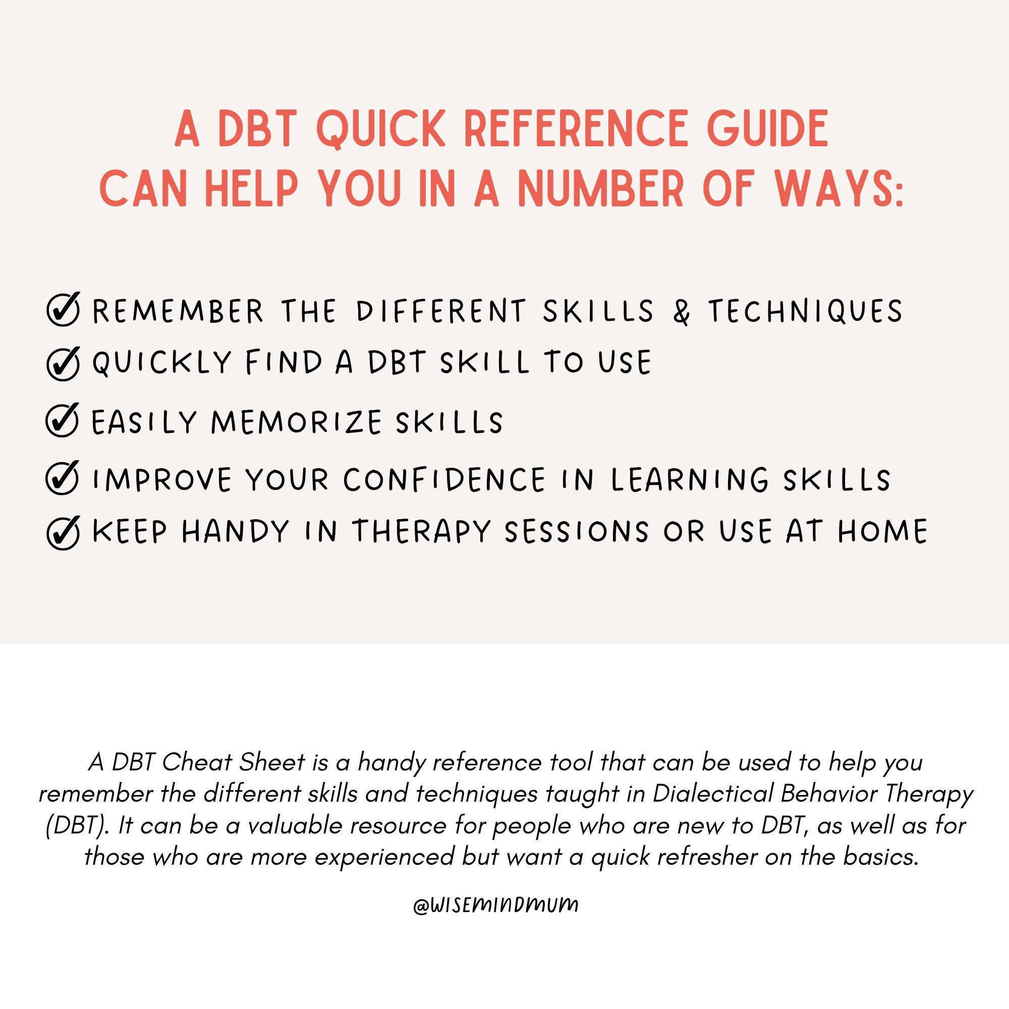 DBT Skills Cheat Sheet Dialectical Behavior Therapy BPD Resources ... DBT Skills Cheat Sheet Dialectical Behavior Therapy BPD Resources ...