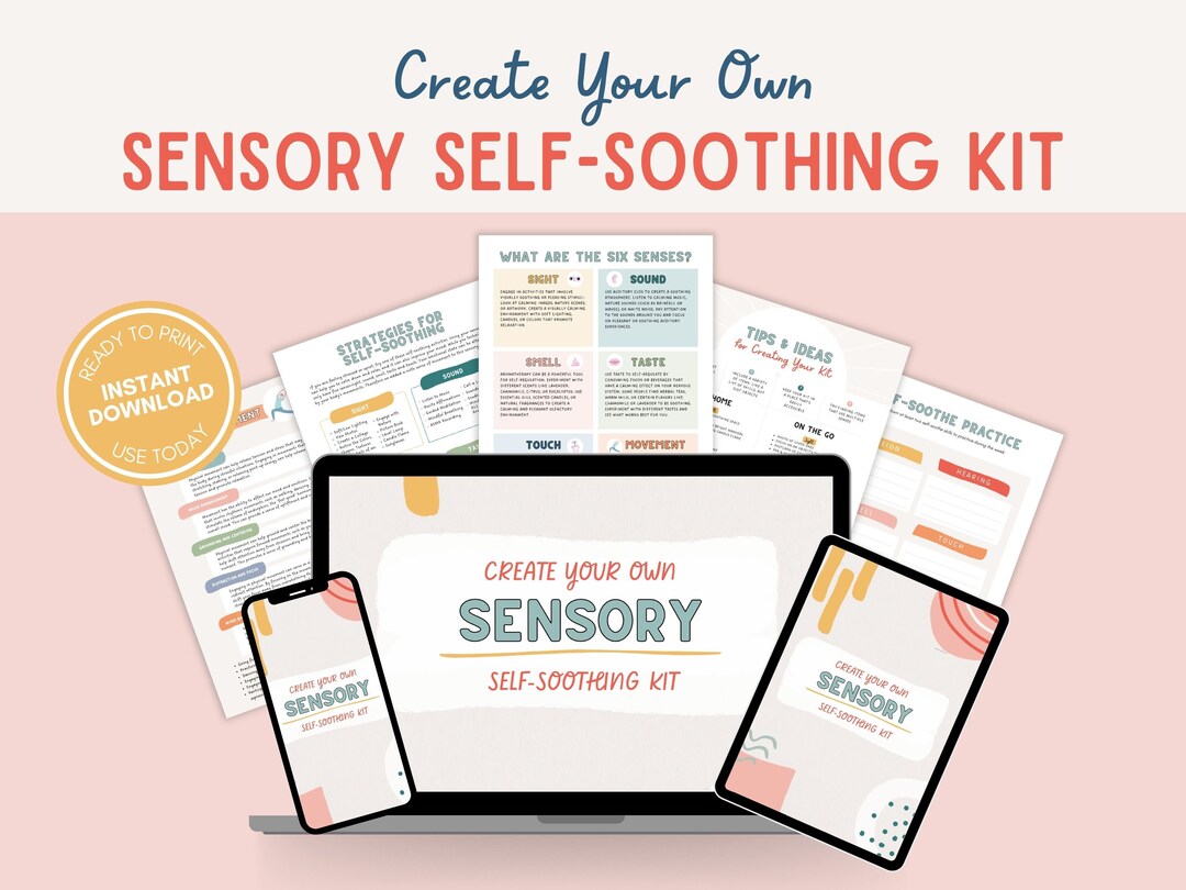 DIY Sensory Self-soothing Kit Emotional Regulation Calming - Etsy