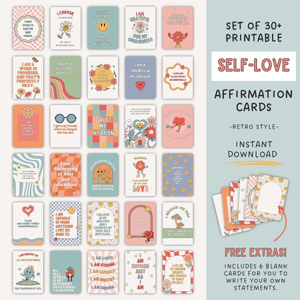 Self Love Cards - Etsy