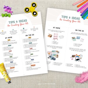 DIY Sensory Self-soothing Kit Emotional Regulation Calming Activities ...