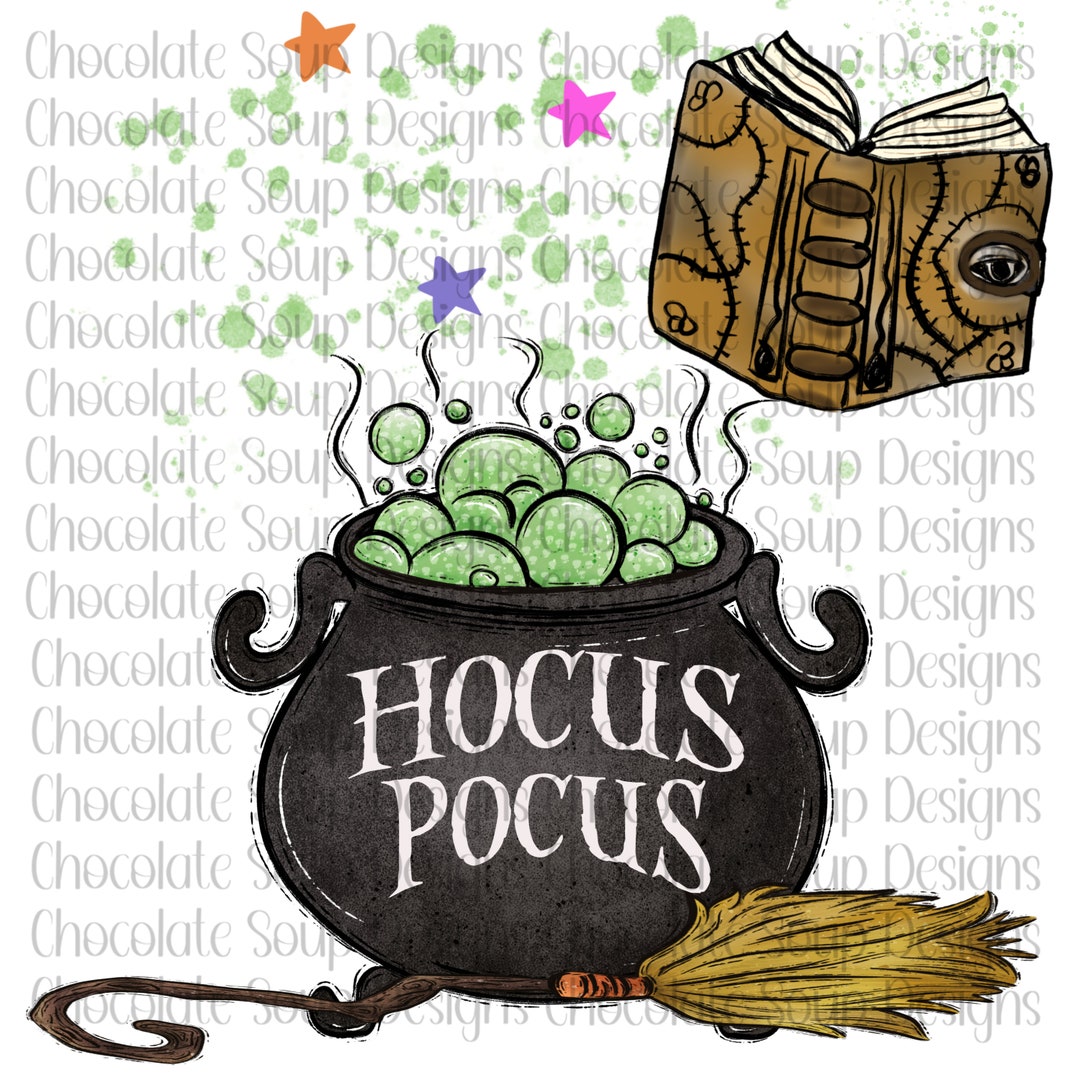 Hocus Pocus Spells PNG I Put a Spell on You PNG Halloween Trick or ...