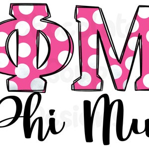 Phi Mu - Etsy