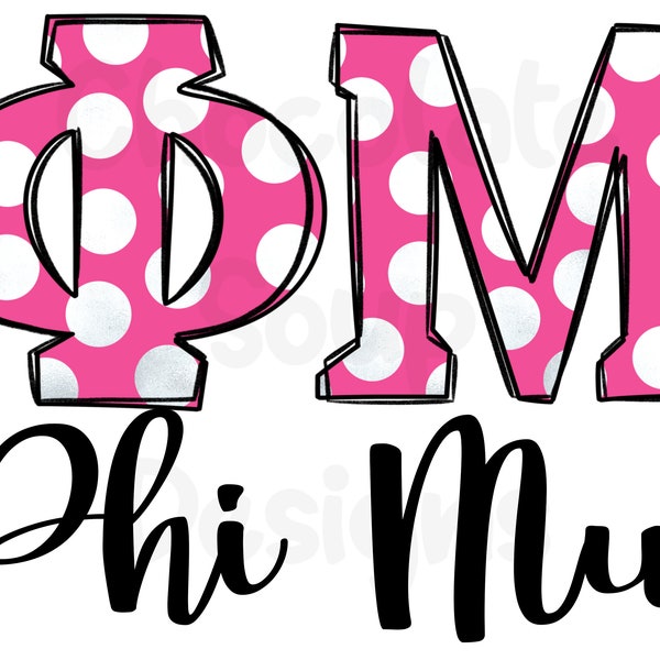 Phi Mu - Etsy