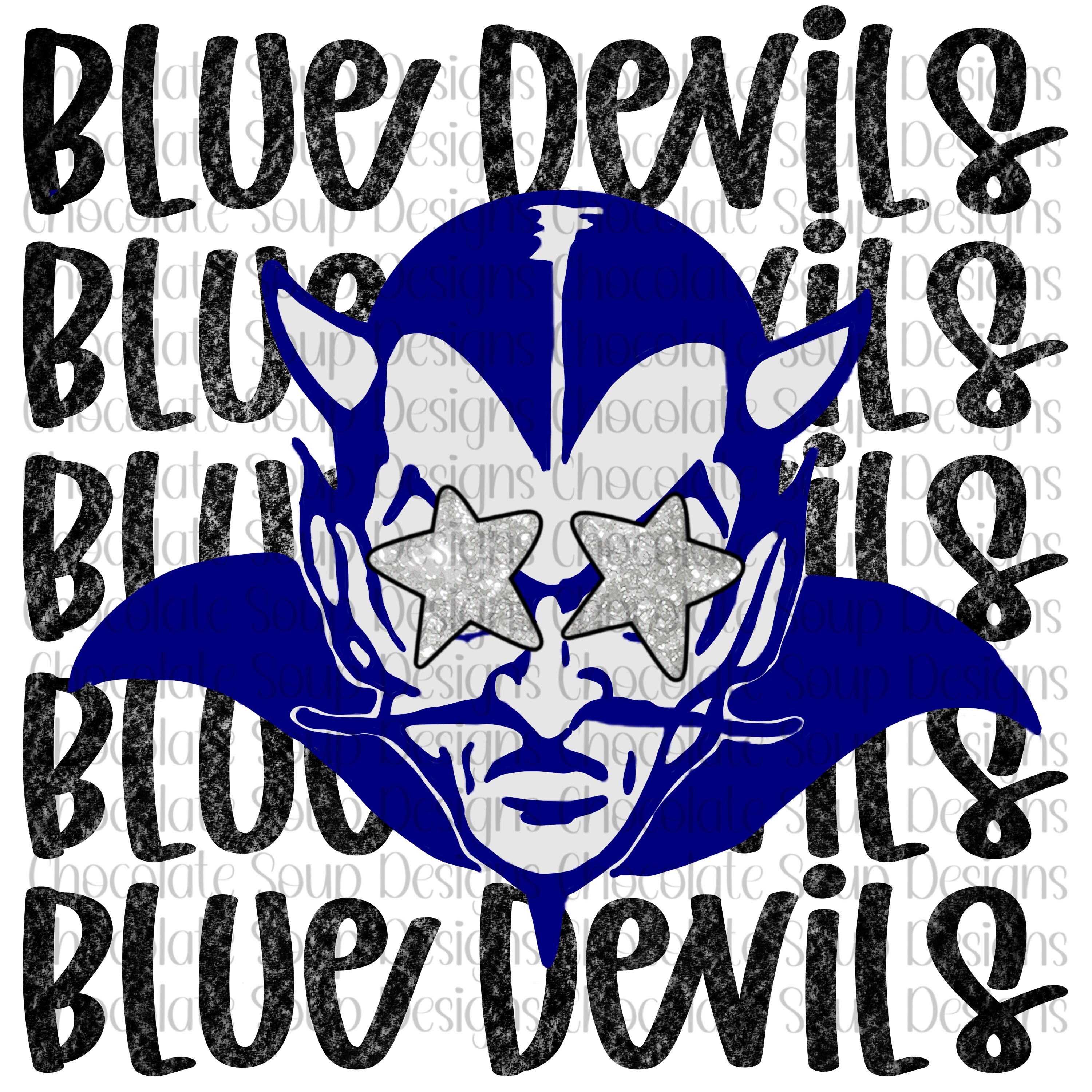 Blue Devils Soccer Logo