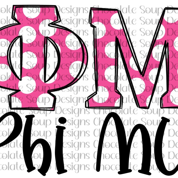 Phi Mu - Etsy