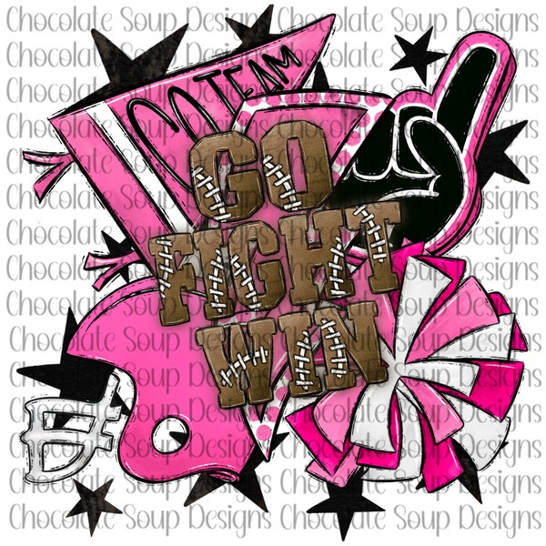 Go Fight Win Png - Etsy