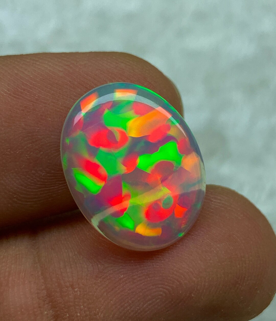 Buy 4.3cts Harlequin Honeycomb Ethiopian Welo Opal Having Strong ...