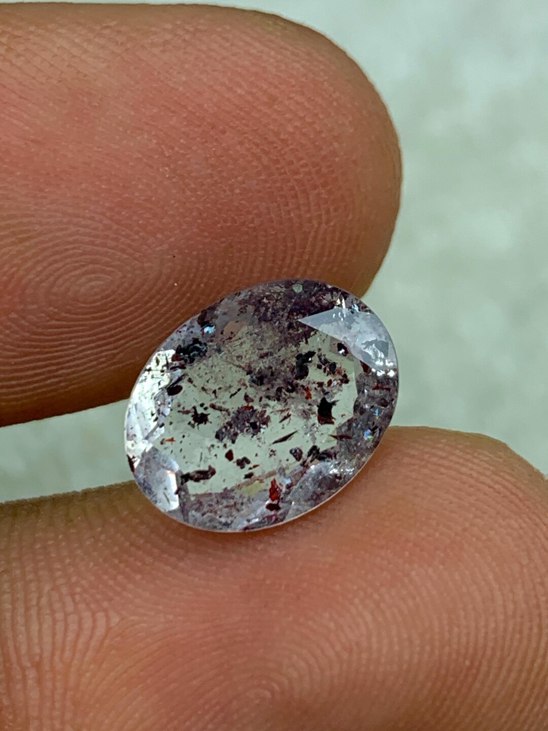 3ct Rare Super Seven Faceted Crystal Having Healing Properties of 7 ...