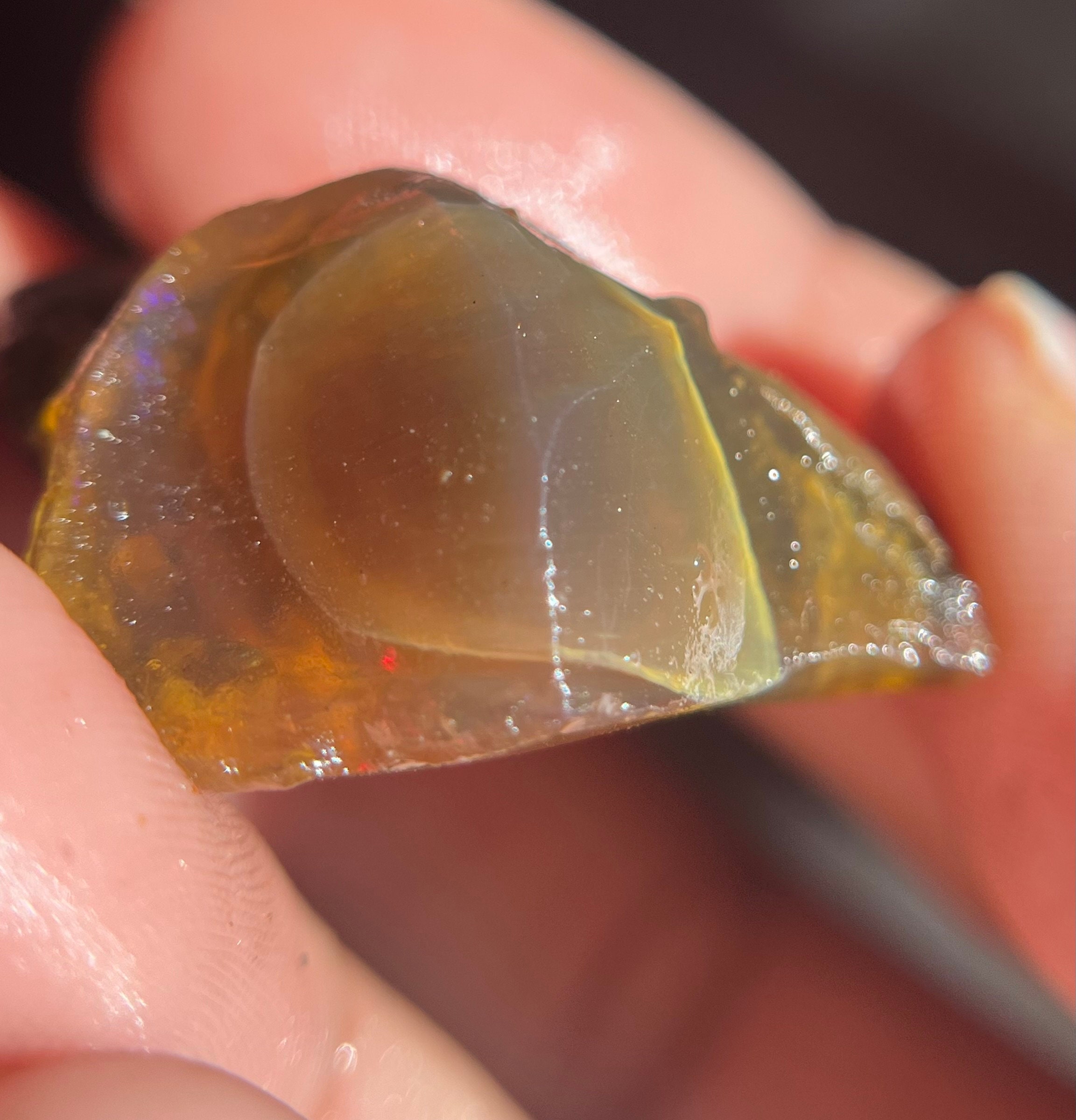 39 Cts Stunning Phantom Egg Raw Ethiopian Welo Opal With - Etsy