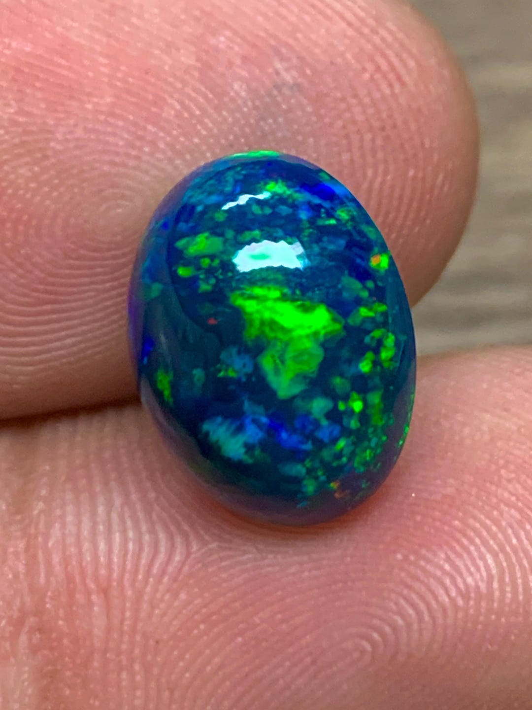4.10ct Galaxy Fire Opal, Pin Fire Opal, Fire Opal, Opal, Ethiopian Welo ...