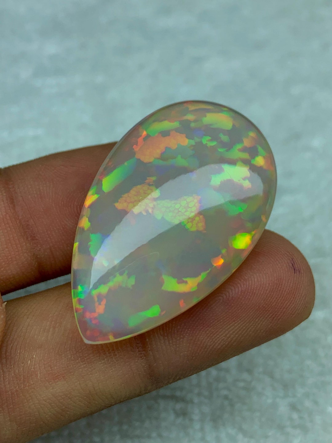 48.2cts Honeycomb Opal Cabochon, Top Quality Opal, Natural Ethiopian ...