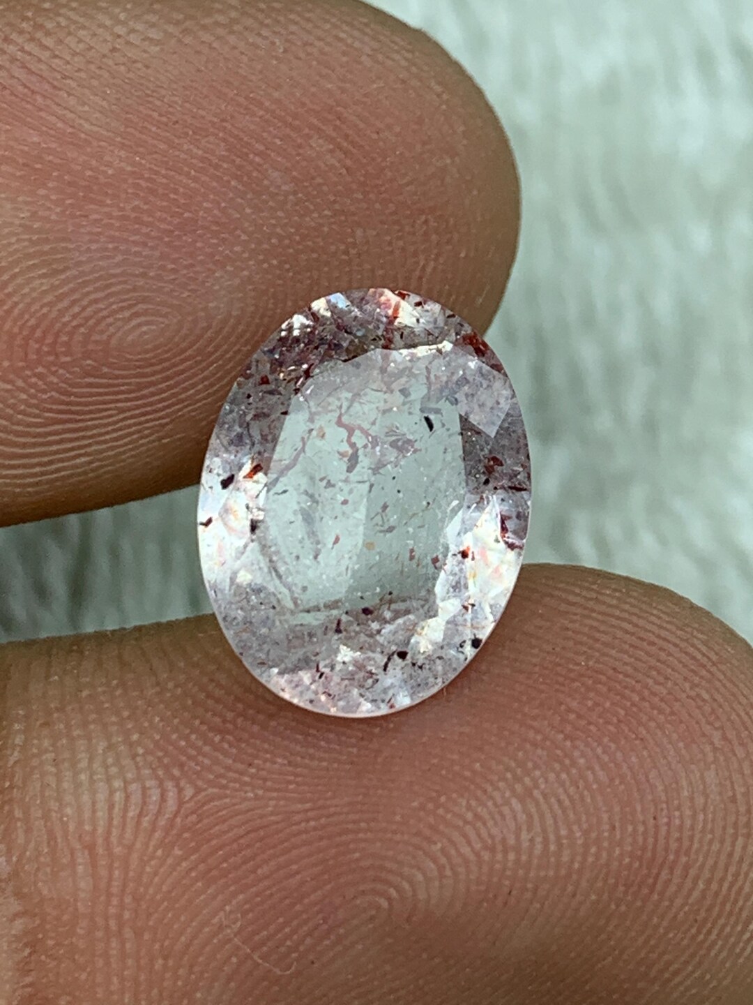 3.9ct Rare Super Seven Faceted Crystal Having Healing Properties of 7 ...