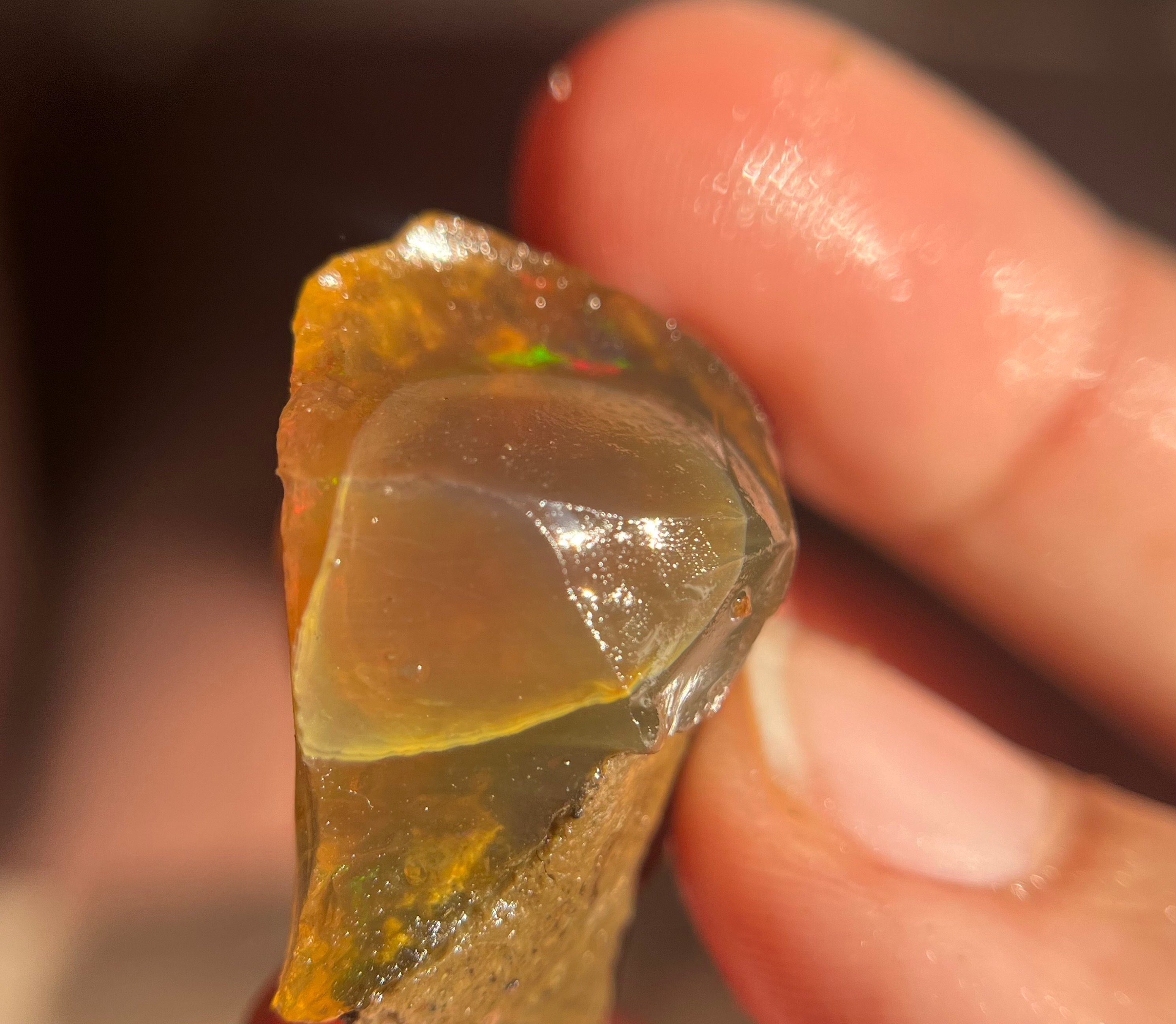 39 Cts Stunning Phantom Egg Raw Ethiopian Welo Opal With - Etsy