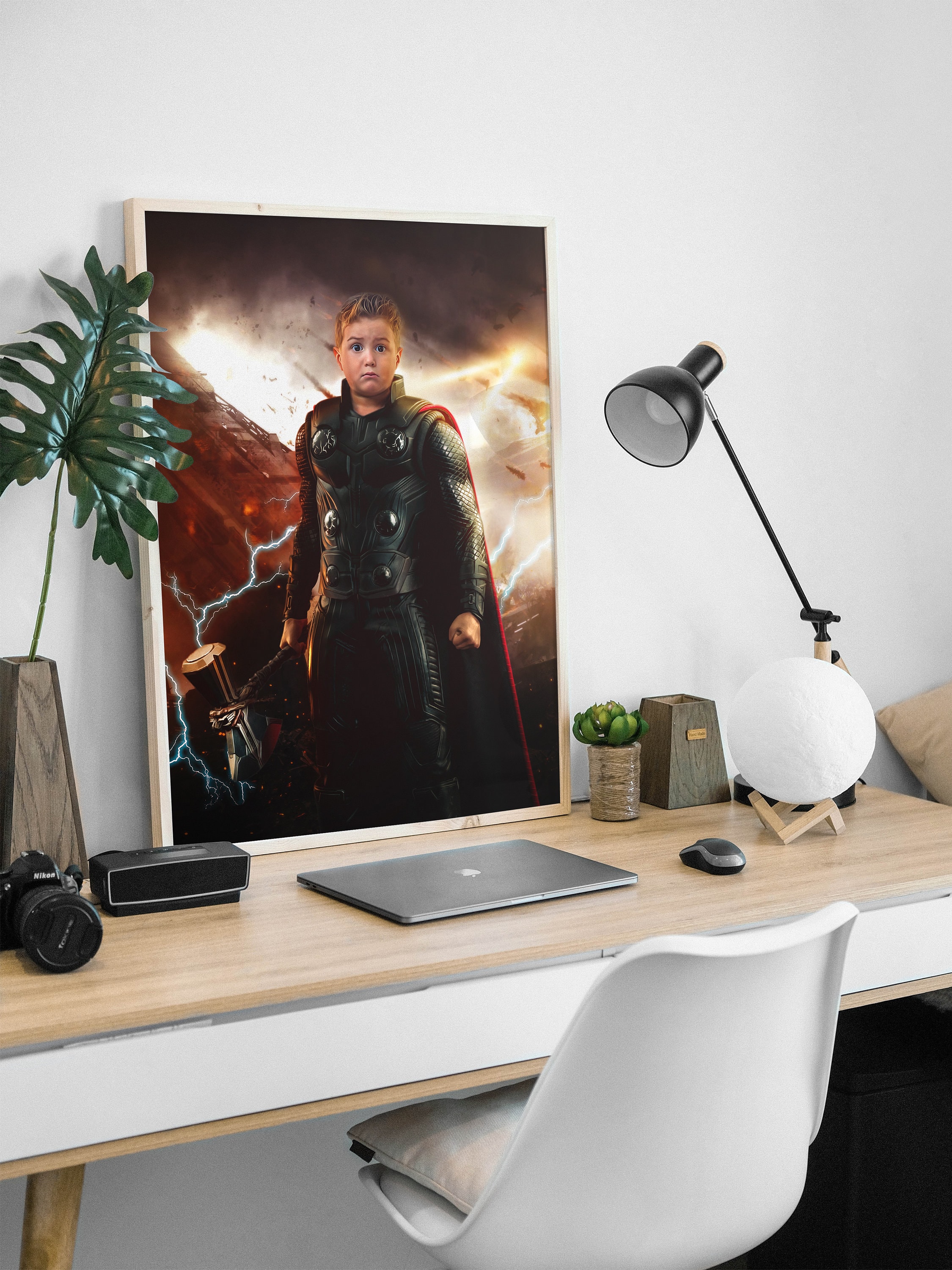 Custom Superhero Portrait Custom Superhero Gift - Etsy
