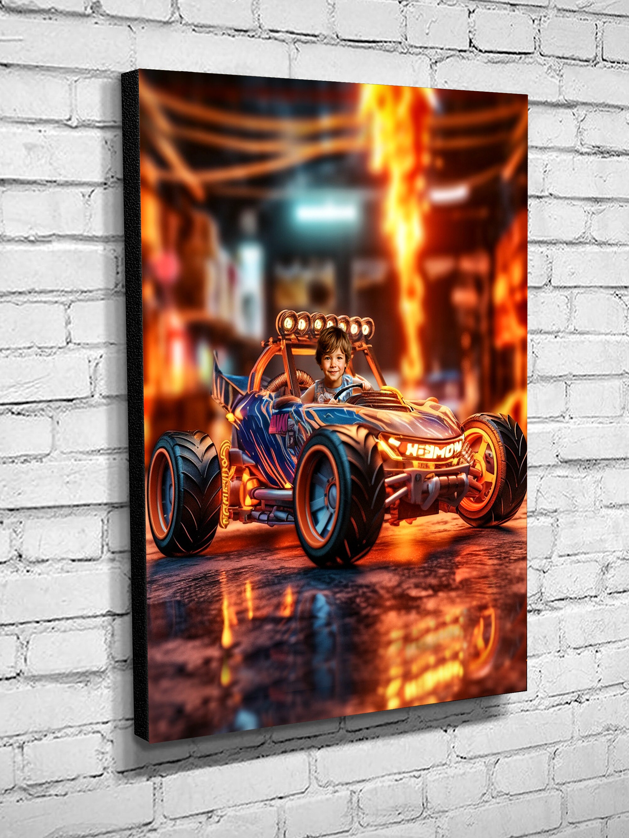 Custom Race Car Driver Kid - Personalized Race Car Driver - Custom ...