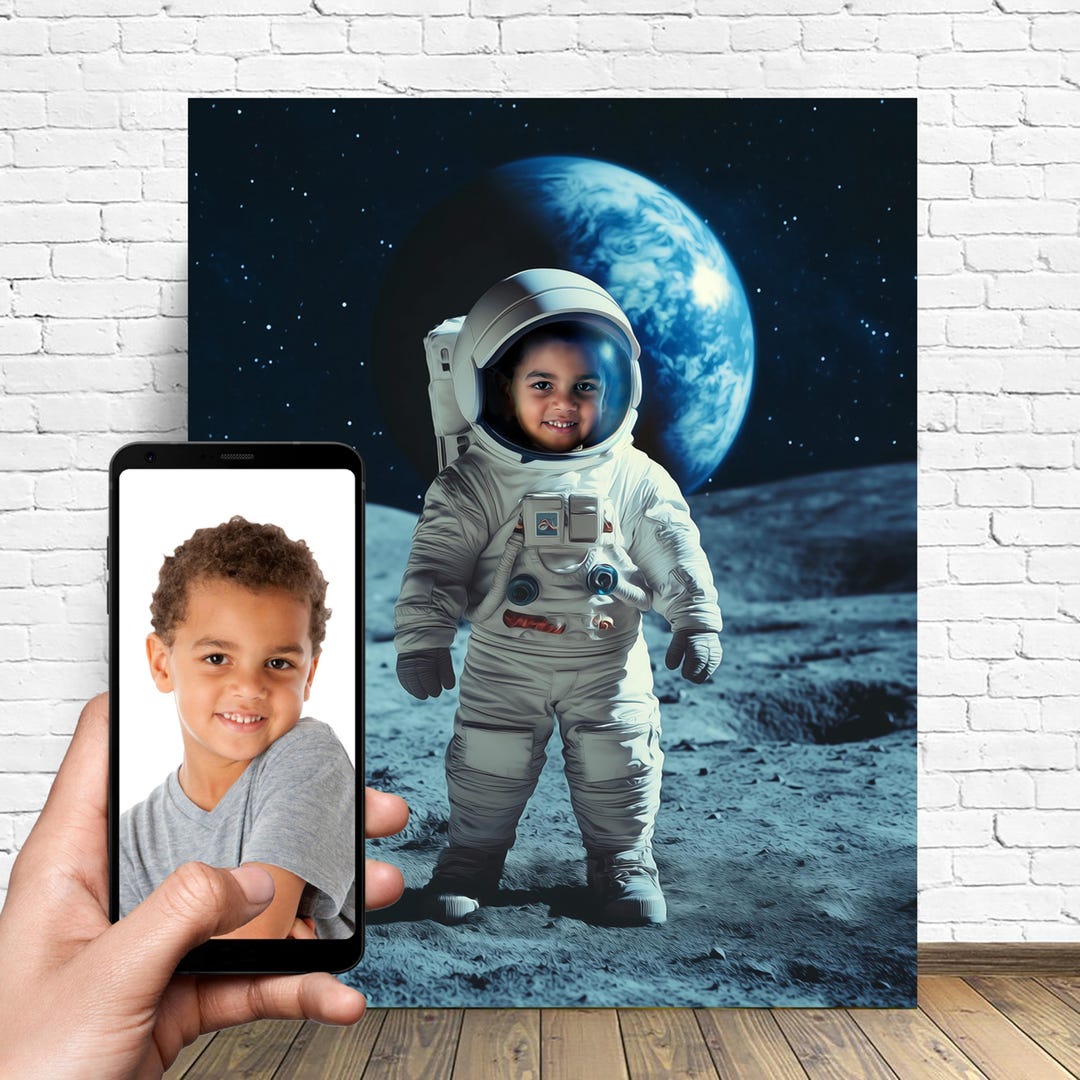 Custom Astronaut Picture From Your Photo - Become an Astronaut - Custom ...