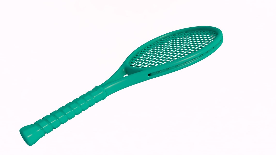 Tennis Racquet Stl File / Printable Stl File for 3d Printers, Home ...
